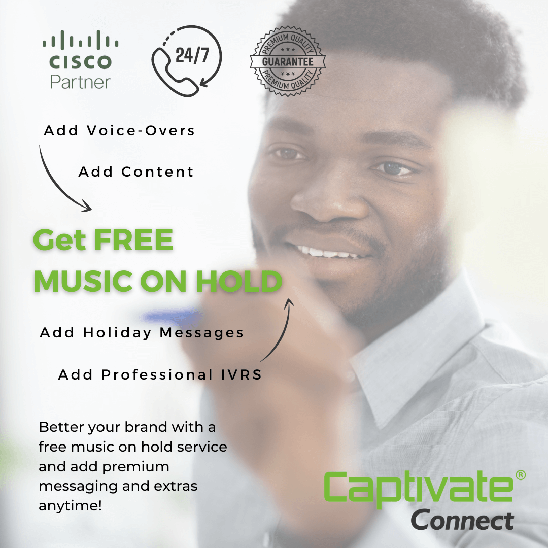 Give Me FREE Music on Hold! - Captivate Connect